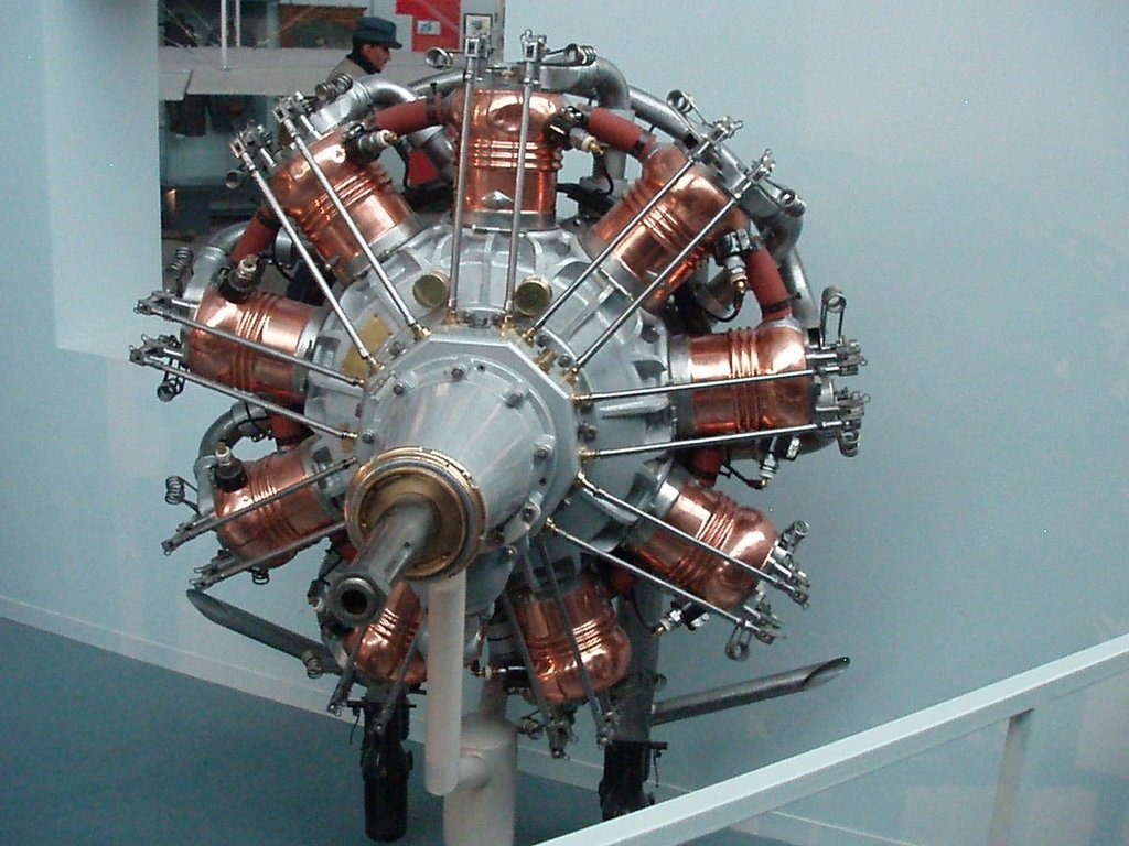 Salmson Type P9 Rotary engine - Early Aero Engines - Aircraft Pilots